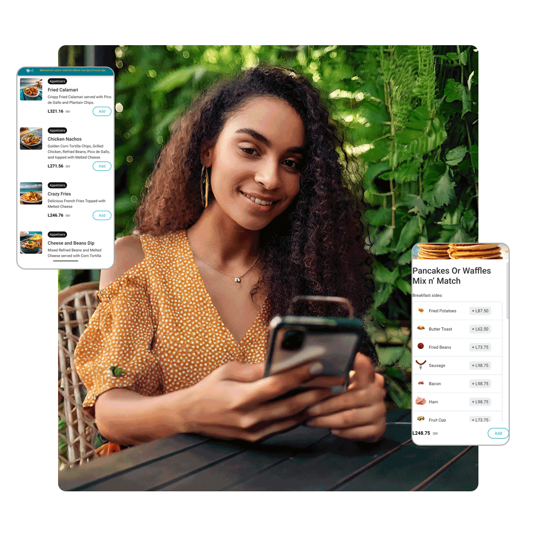 Menú Digital | Mesas con Pedidos por QR - WIZPOS